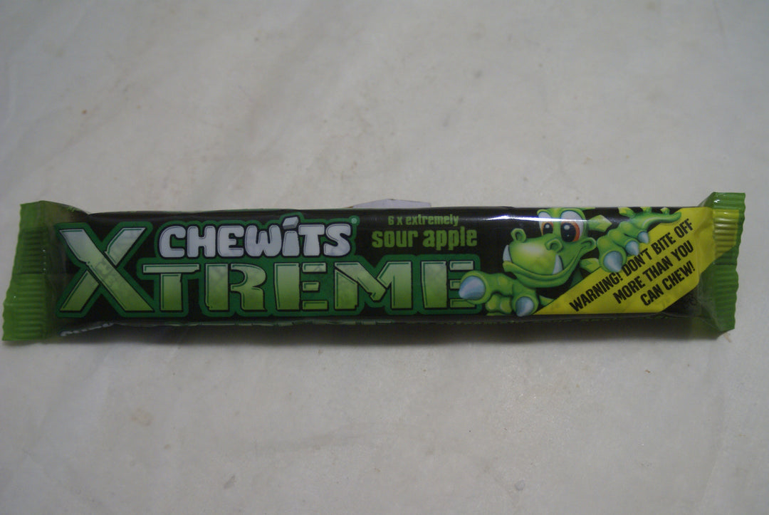 Chewits Xtreme Sour Apple Chews – My Candy Shack